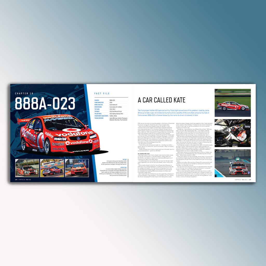 Triple Eight Race Engineering The Cars 2003-2023 Book – V8 Sleuth ...