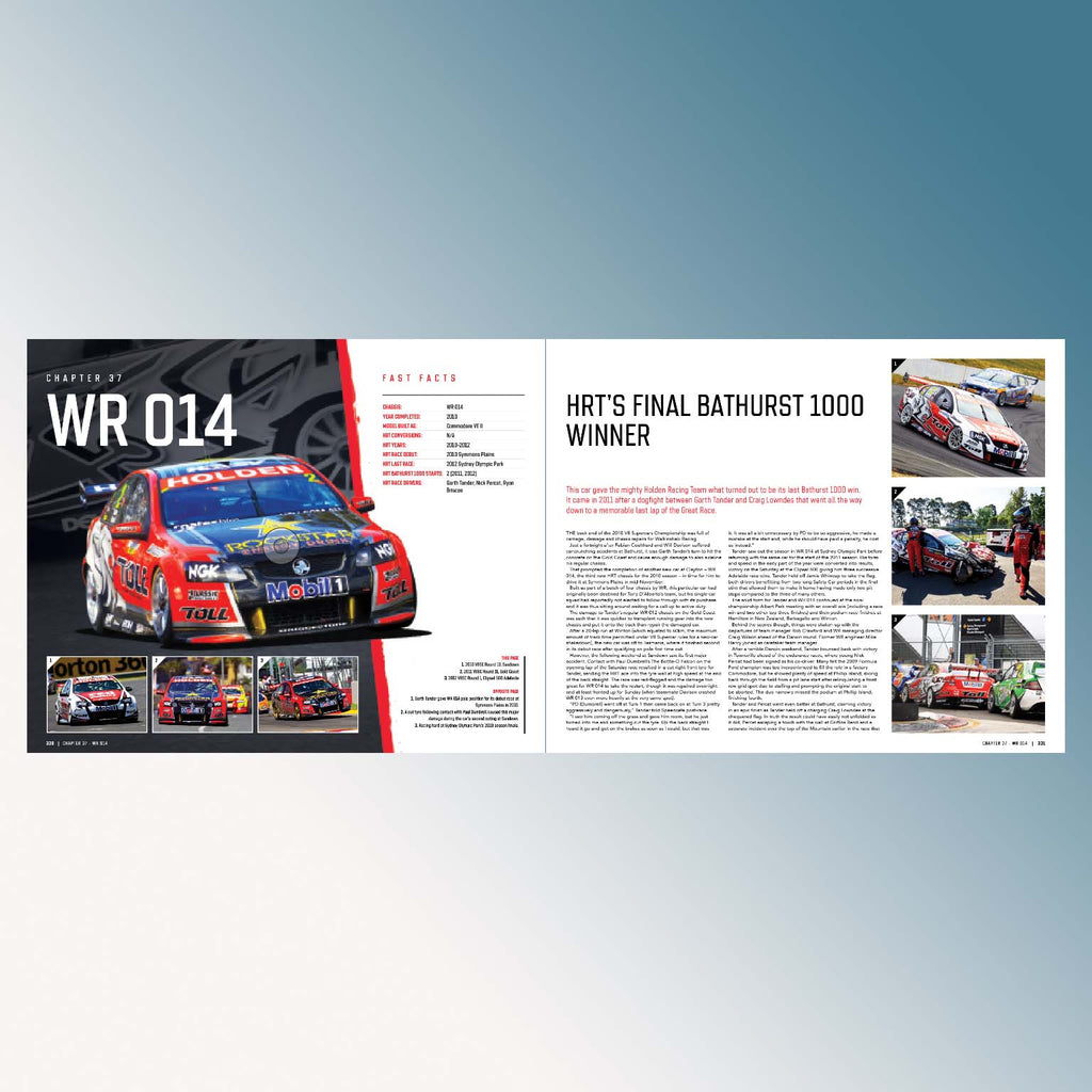 Holden Racing Team The Cars 1989-2016 Second Edition Book – V8 Sleuth ...